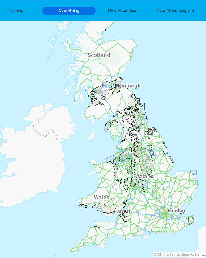 UKERC EDC: Mining Remediation Authority Map Viewer